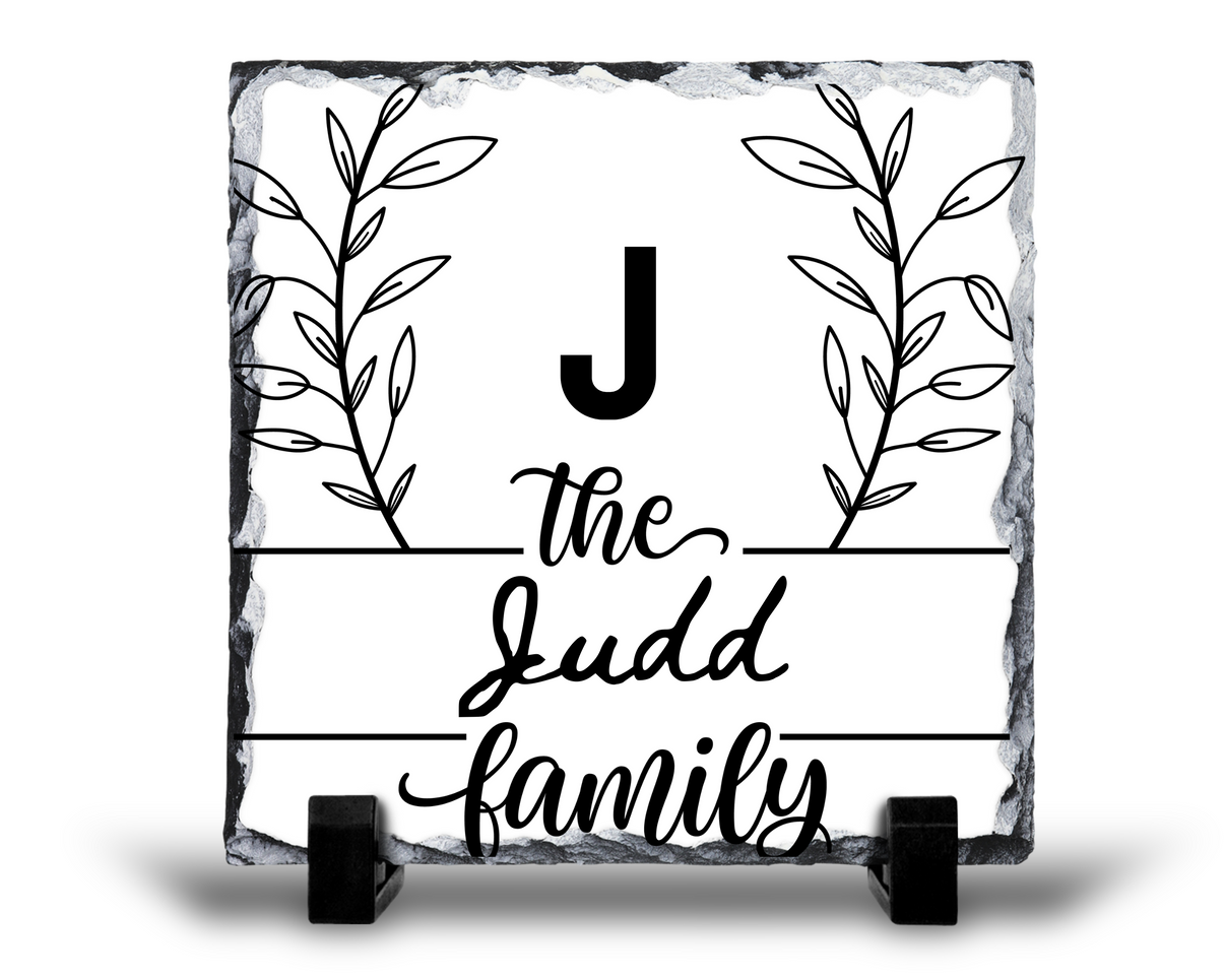 Custom Family Monogram Sign – Mel J's Crafts