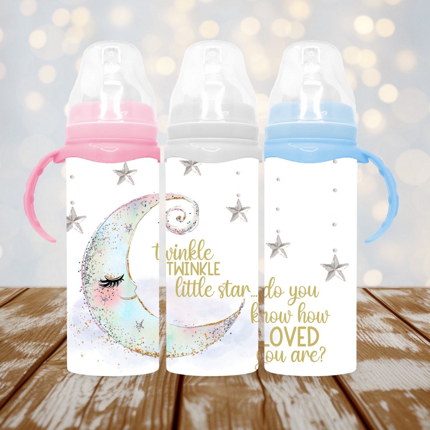 Twinkle Moon Bottle – Mel J's Crafts